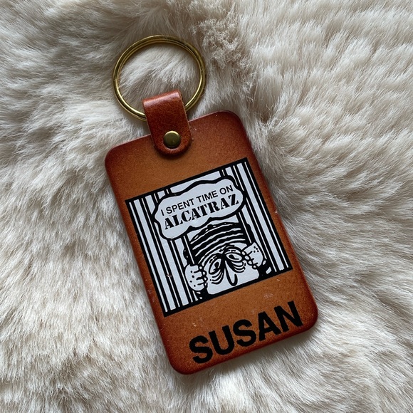 Other | Vintage 198s Alcatraz Susan Keychain | Poshmark
